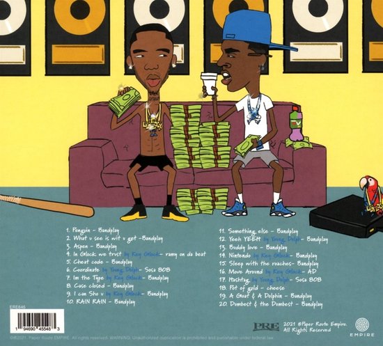 Young Dolph & Key Glock - Dum And Dummer 2 (CD), Young Dolph & Key ...