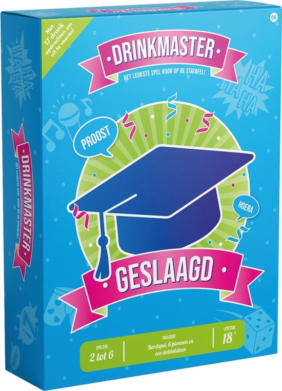 Drinkmaster Spel - Geslaagd | Games | bol