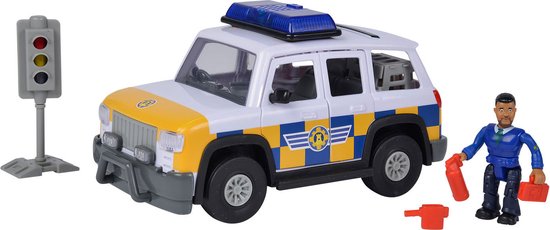 Brandweerman Sam Politie Auto 4x4 met Figuur | bol.com