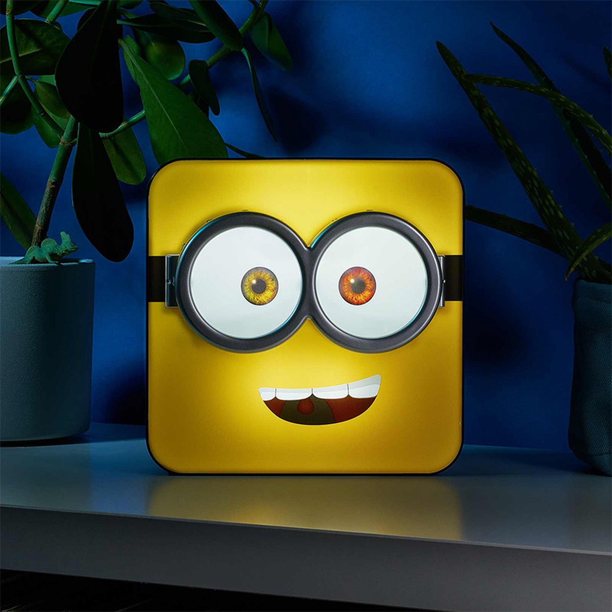 Minions - Bob Face 3D Bureau Lamp / Muur Lamp | bol.com