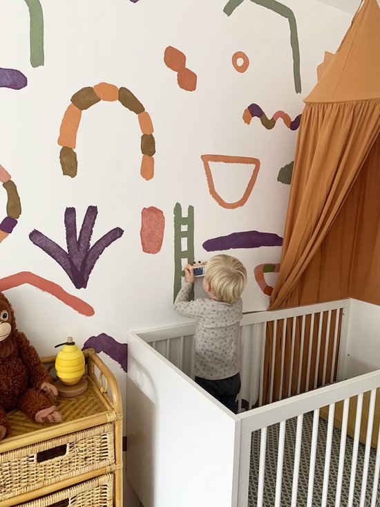 roomblush - Behang The South - Multi - Vliesbehang - 200cm x 285cm ...