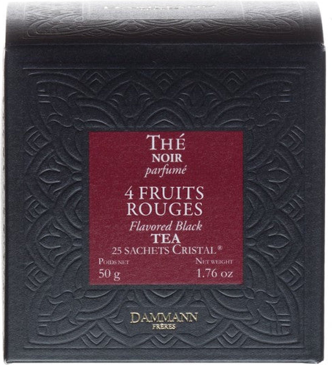 Dammann Frères - 4 Fruit Rouges - Theezakjes - Zwarte Thee - Gedroogde ...