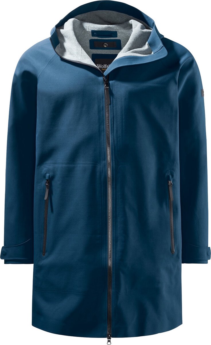 Jack Wolfskin The Storm Shell Jacket Men, petrol | bol.com