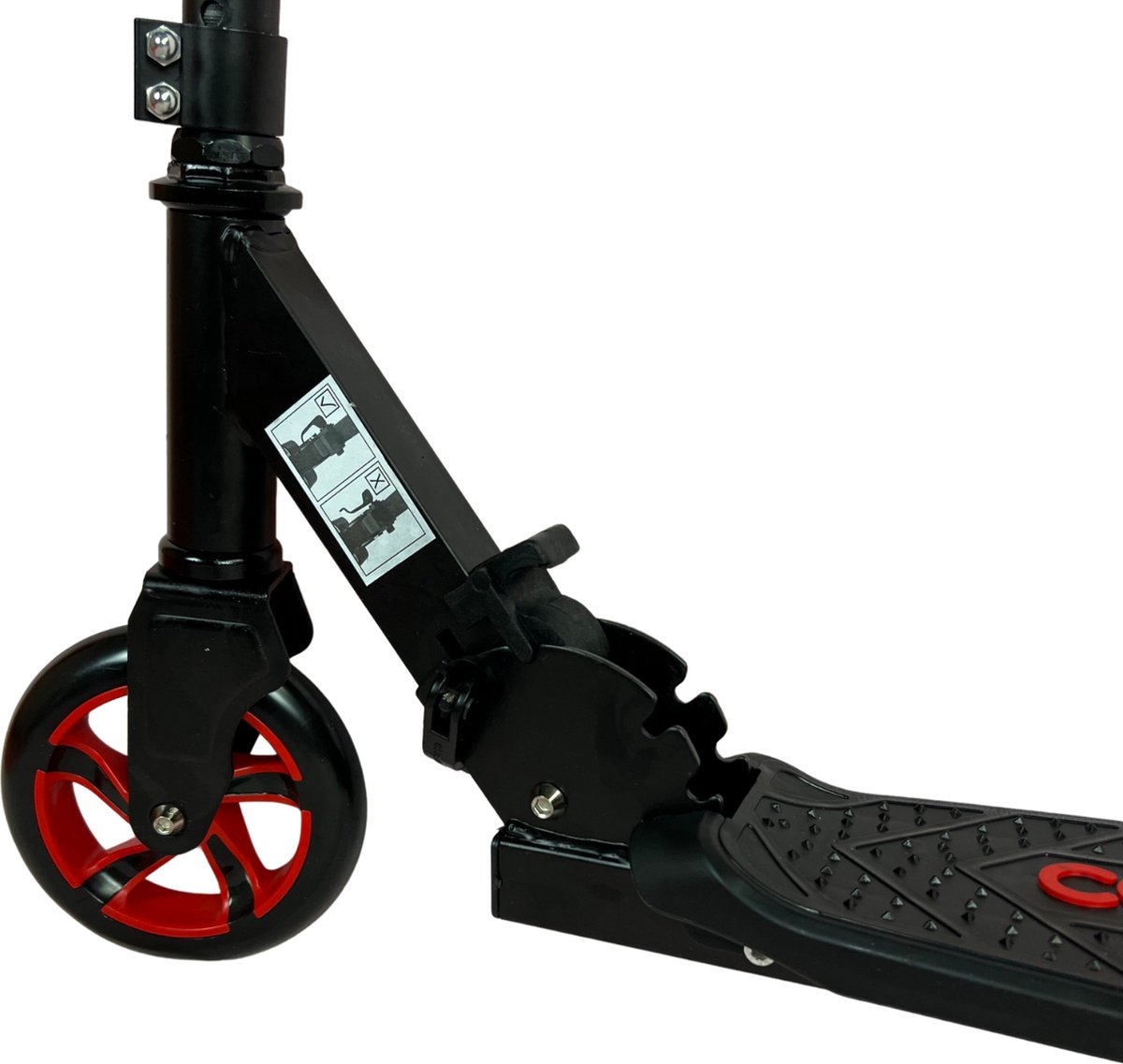Cool Wheels - Inklapbare Step - Rood - Step met Verstelbare Stuur ...