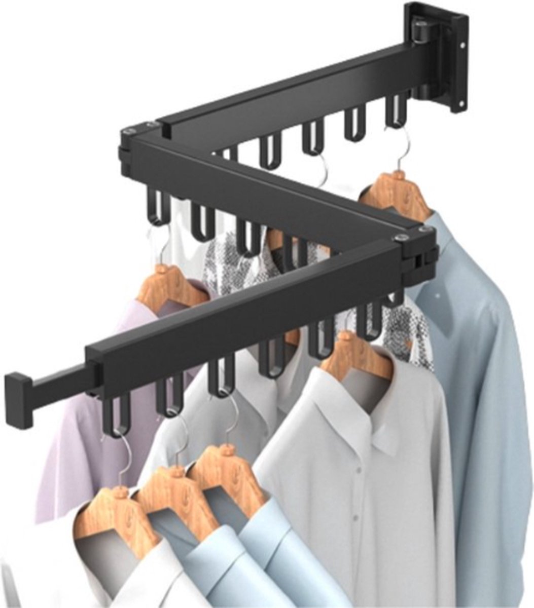 van Dam Exclusive® Wanddroogrek - droogrek muur- hangdroogrek - wasrek ...