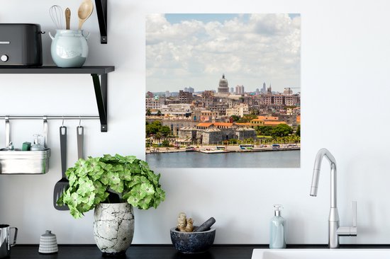 Poster Hoofdstad van Cuba - 50x50 cm | bol