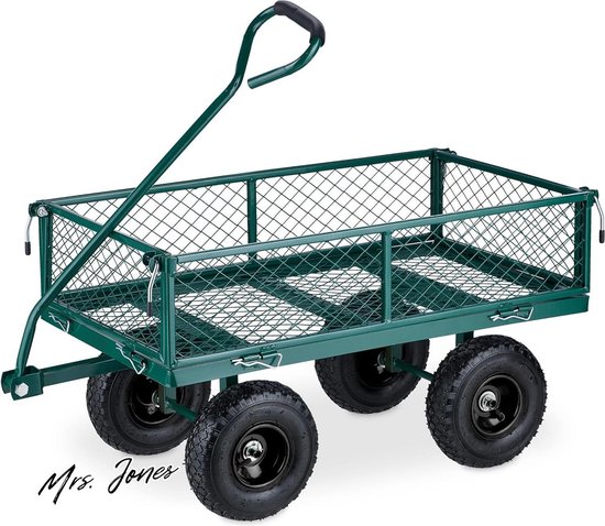 Mrs. Jones Bolderkar Handige Transportkar voor Tuin Luchtbanden ...