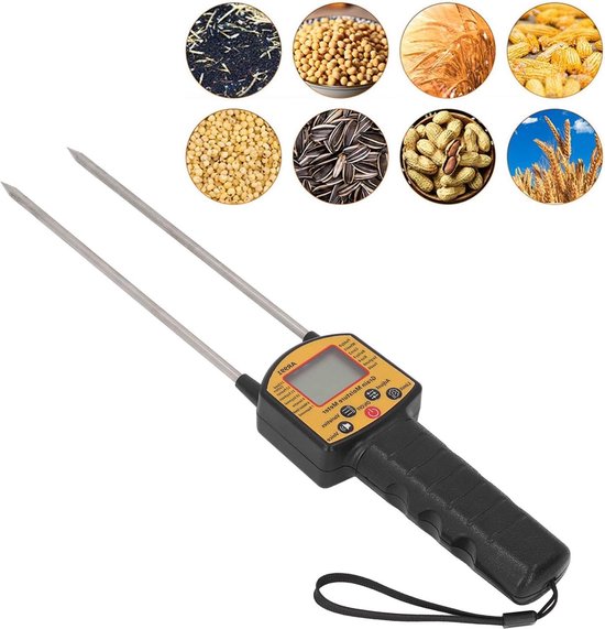 Digitale Vochtmeter Tester - Multifunctionele Vochtmeter voor Graan ...