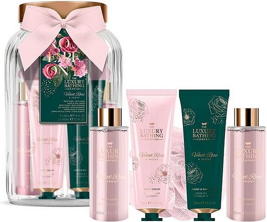 The Luxury Bathing Company: Velvet Rose & Peony Pure Indulgence Glass ...