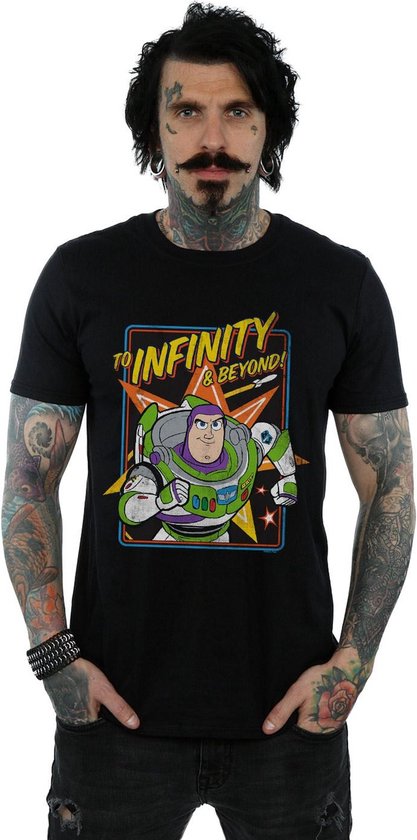 Disney Heren Toy Story 4 Buzz To Infinity T-Shirt | bol