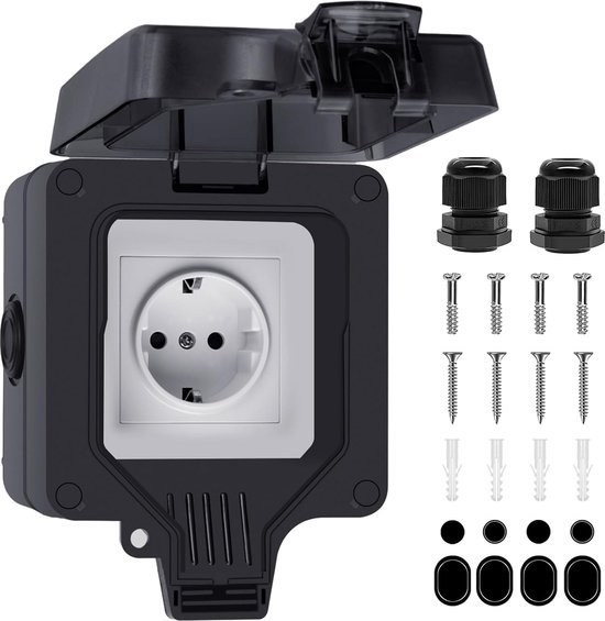 PolkaHome Buitenstopcontact - Buitenstopcontacten waterdicht ...