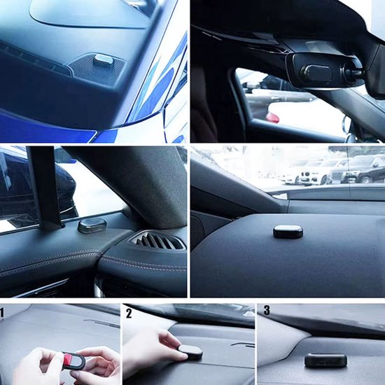 TLVX Draadloze Knipperende LED indicatie lampje Rood – Rode LED Auto ...