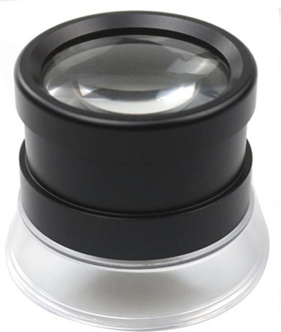 30X Kleine Cilindrische Vergrootglas Loep - Munt Microscoop Met Cross ...
