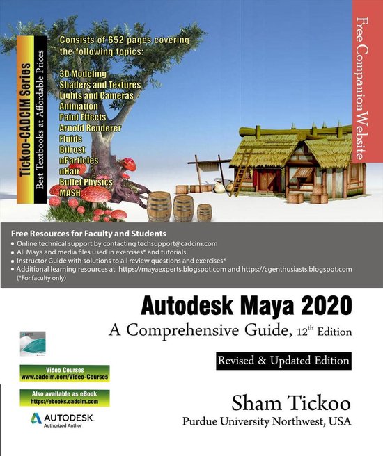 Autodesk Maya 2020: A Comprehensive Guide, 12th Edition (ebook), Sham ...