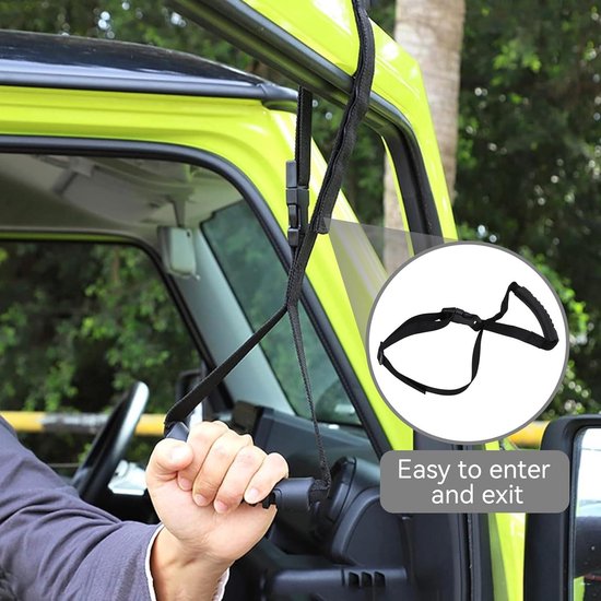 Handgreep voor auto - versterkte trekriem voor autodeur - geschikt voor ...