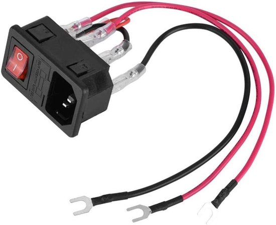 15A 220V / 110V voedingsschakelaar voor 3D-printer met U-stekker ...