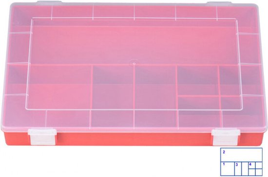 Hünersdorff Assortimentsdoos (l x b x h) 335 x 225 x 55 mm Aantal ...