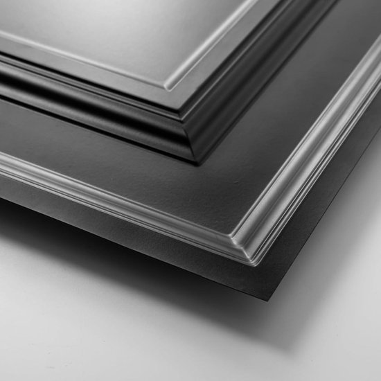 Decoratieve PVC plafondpanelen - Zwart - 60x120 cm - 12 stuks | bol