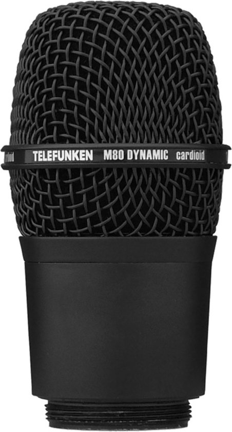 Telefunken M80-WH BLACK - Dynamische microfoon | bol