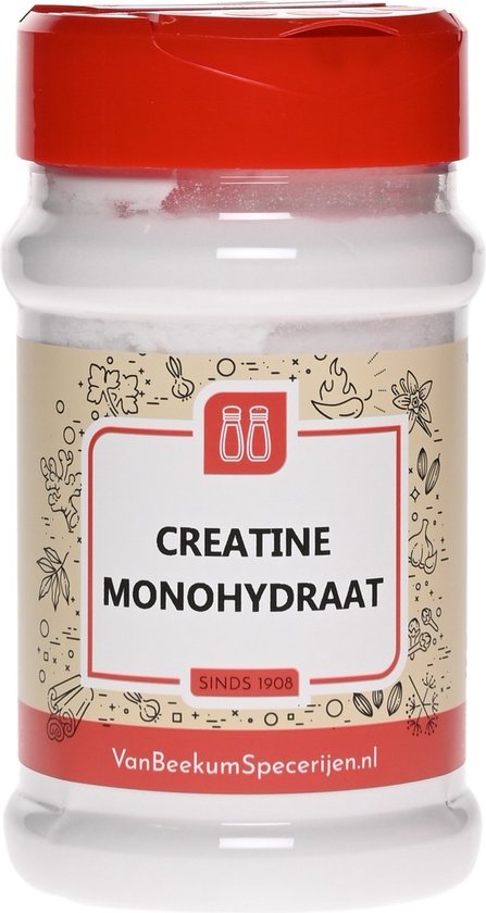 Van Beekum Specerijen - Creatine Monohydraat - Pot 150 Gram | bol