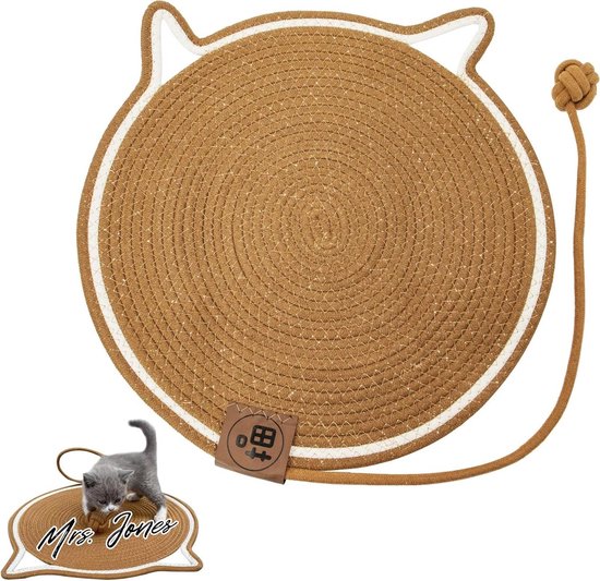 Mrs. Jones Premium Krabtapijt kat krabmat - Kattenkrabplank ...