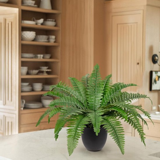 Kunstmatige Boston varen potplant - Nep varenstruiken in pot - Binnen ...