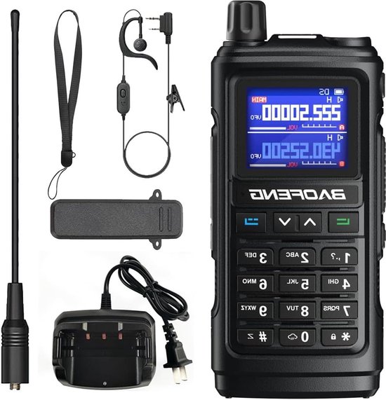Walkie Talkie Dual Band UHF VHF - Handheld Radio met Groot Bereik - 999 ...