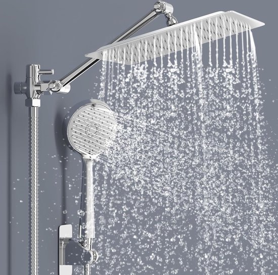 Complete Douche Set Met Luxe Regen- en Handdouche Zonder ...