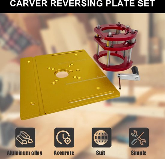 Freestafel Routerlift voor Bovenfrees - Graveerhulpgereedschap - 64 ...