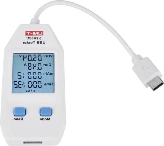 USB Voltage Stroomdetector - Mini USB Tester Digitaal LCD-scherm ...