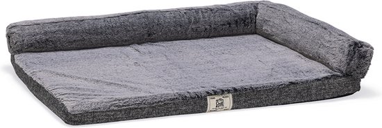 Dog Gone Smart Nano Benchkussen Chill Kuzi Grijs 78 x 54 x 5 cm - Hond ...