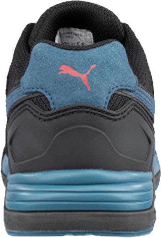 Puma Frontside Zwart/Blue Laag S1P 644660 - Zwart/Blauw - 40 | bol