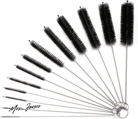 Mrs. Jones Premium Collection Flessenborstelset - Nylon - Buisborstel ...