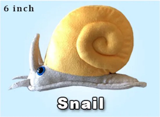 CeramicNature Snail Plush knuffel | bol