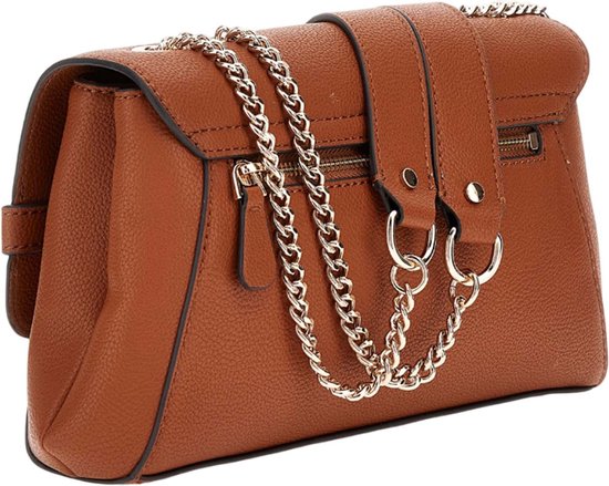 GUESS Schoudertas Schoudertas Silvye Convertible Xbody Flap Bag Cognac ...