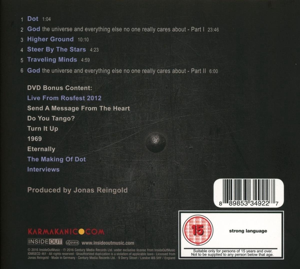 Dot, Karmakanic | Muziek | bol.com