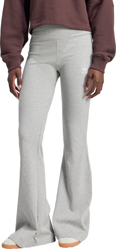 adidas Originals Essentials Rib Flared Legging - Dames - Grijs- L | bol