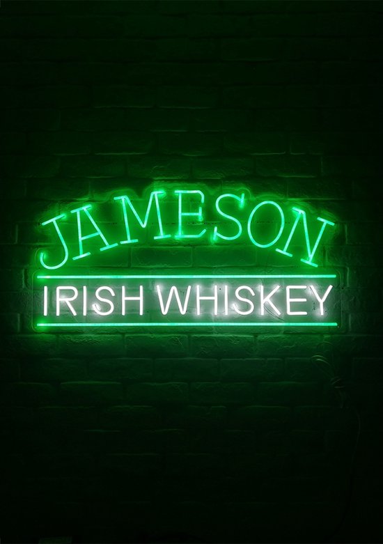 Ohno - Jameson Irish Whiskey - LED Neon Sign | bol