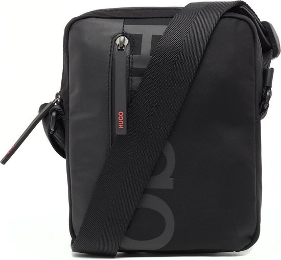 HUGO BOSS Tech Black Crossbody - Zwart | bol.com