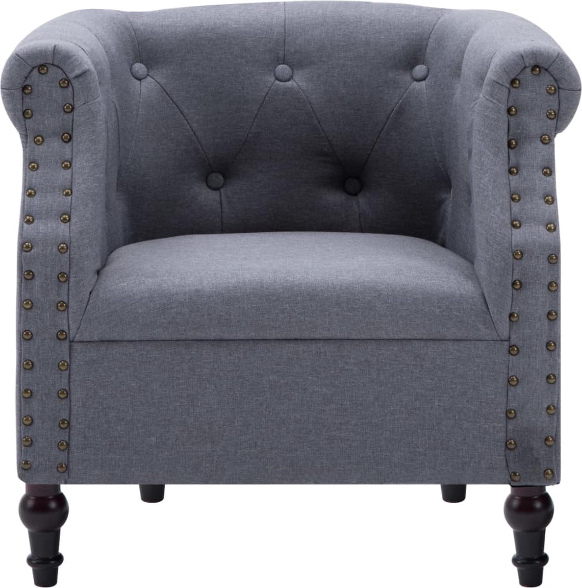 Luxe Fauteuil Lichtgrijs / Loungestoel / Lounge stoel / Relax stoel ...