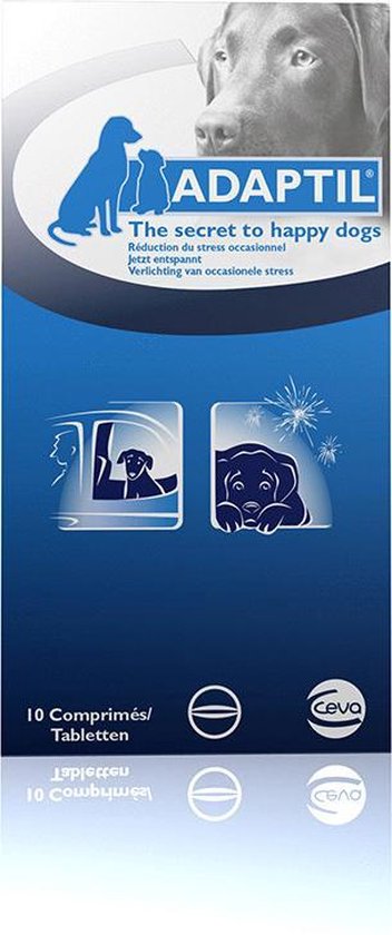 Adaptil anti-stress tablet hond 10 tabletten | bol