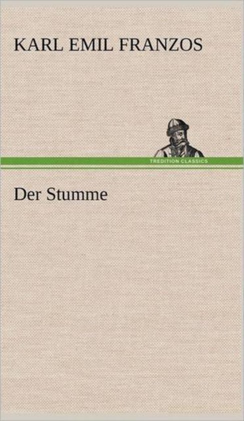 Der Stumme, Karl Emil Franzos | 9783847248989 | Boeken | bol