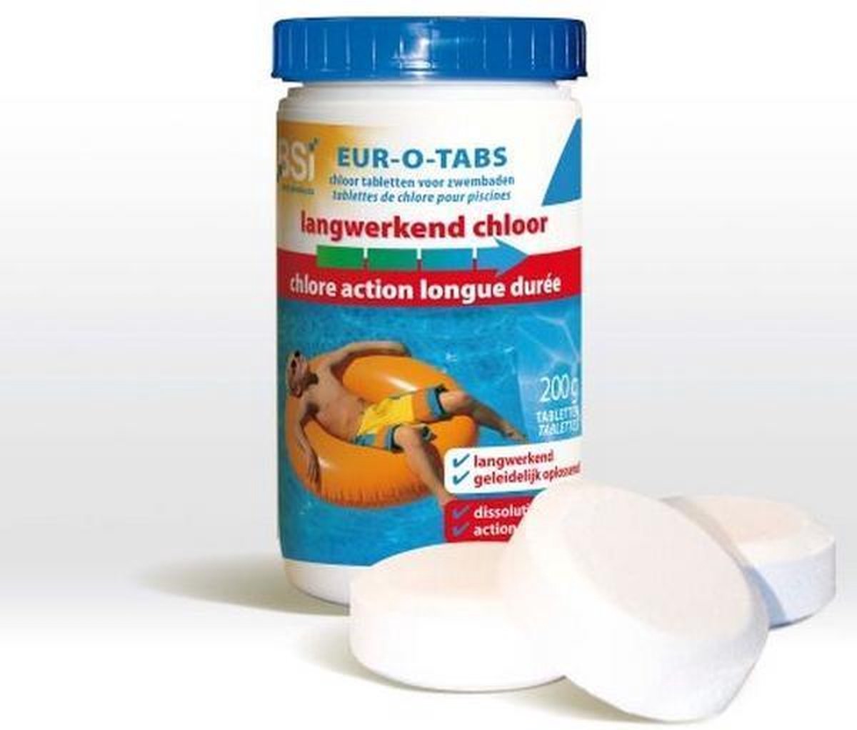 Chloortabletten langwerkend - 1 kg - 2 sets | bol.com