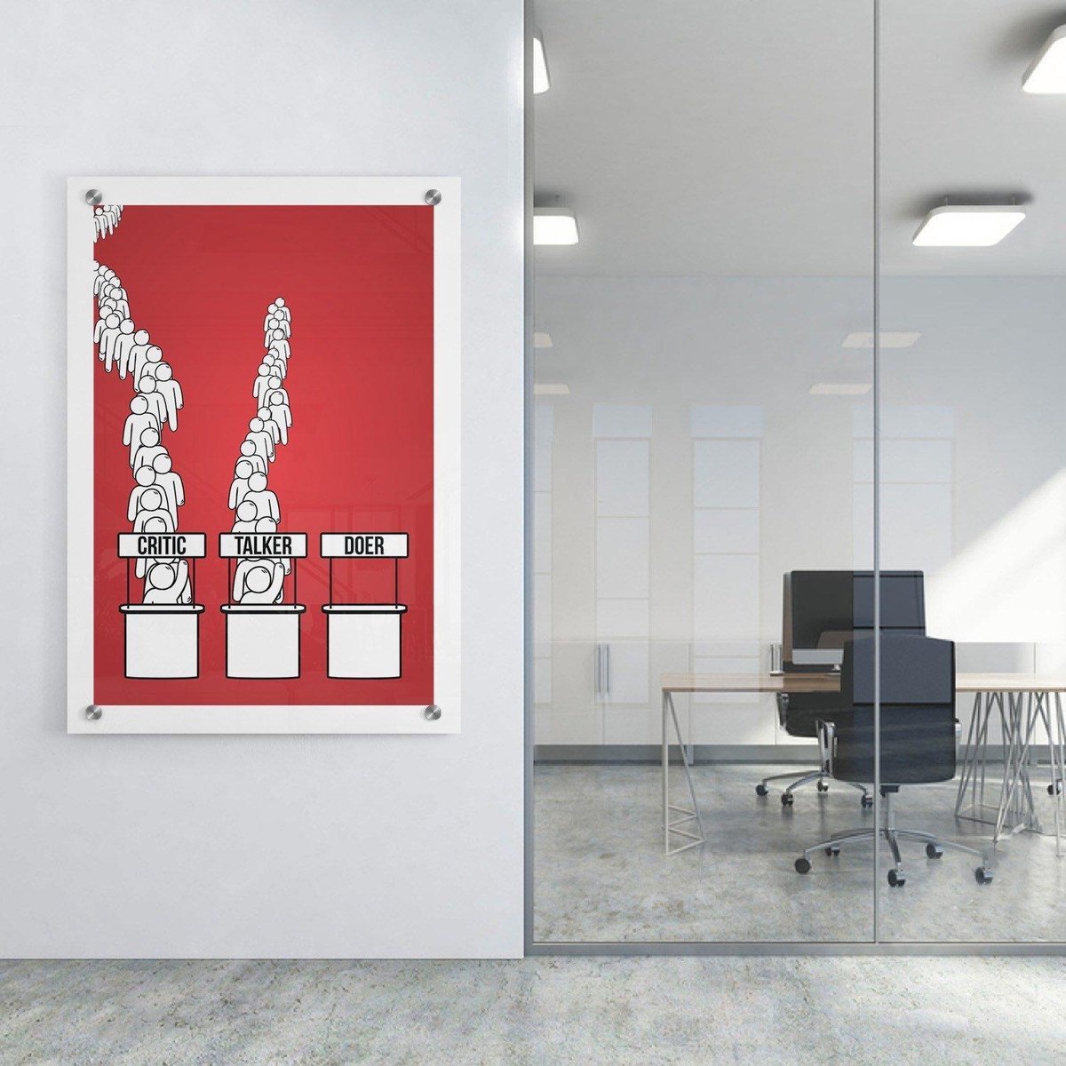 Décoration murale | Art de motivation - Impression de motivation ...