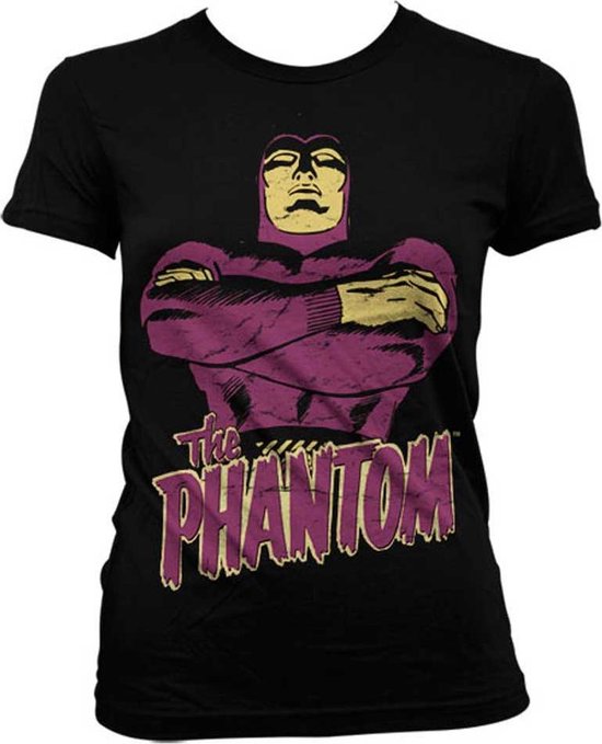 The Phantom Dames Tshirt -XL- The Phantom Zwart | bol.com