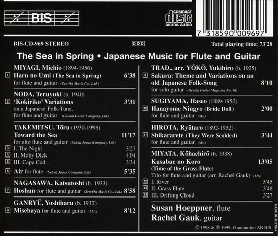Susan Hoeppner, Rachel Gauk - The Sea in Spring, Japanese Music for ...