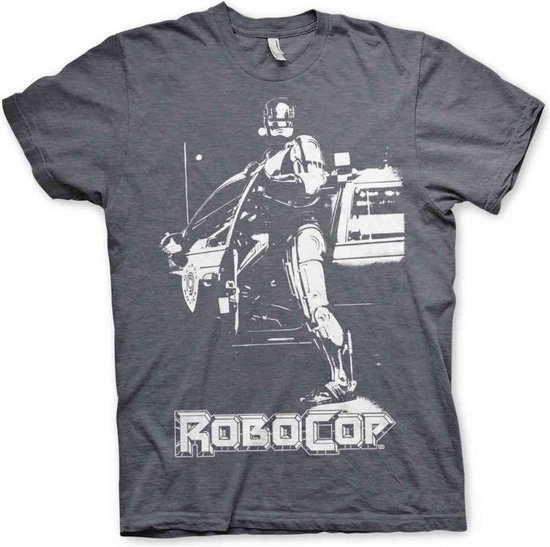 Robocop Heren Tshirt -M- Poster Grijs | bol