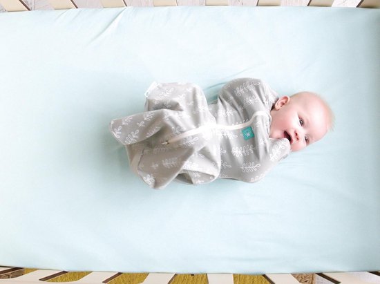 Ergopouch Ergococoon Baby (Inbaker) Slaapzakje Grey Fern - 1.0 TOG 3-12 ...
