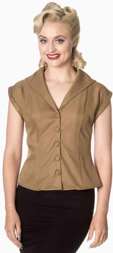 Dancing Days - DREAM MASTER Blouse - M - Bruin | bol