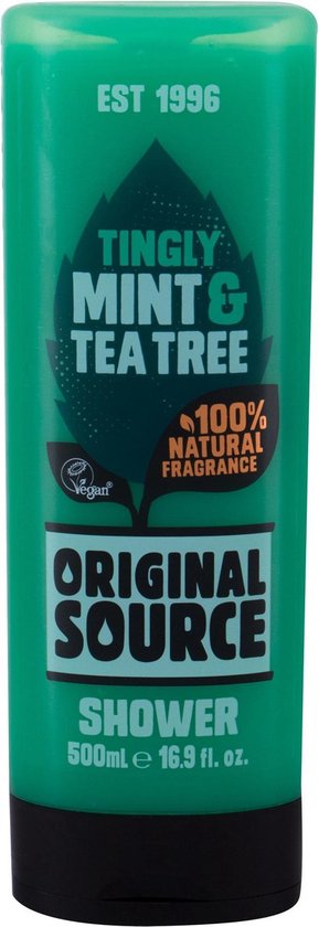 Tingly Mint & Tea Tree Douchegel 500 ml | bol